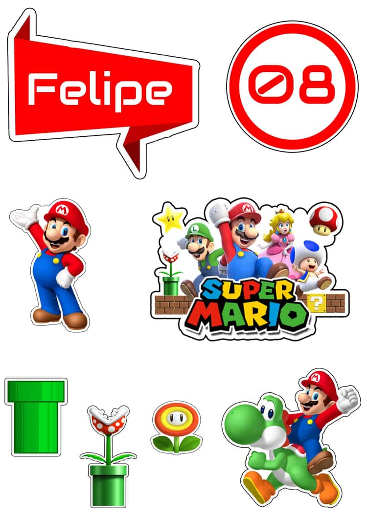 Topo De Bolo Super Wings Colorido - Convite Digital Divertido | Convitede