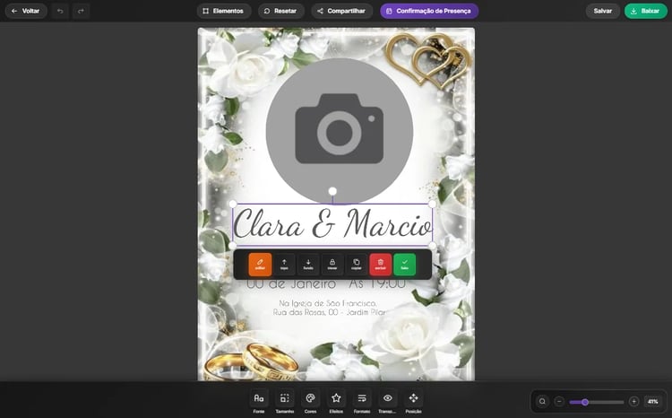 Editable Digital Invitations | Convitede